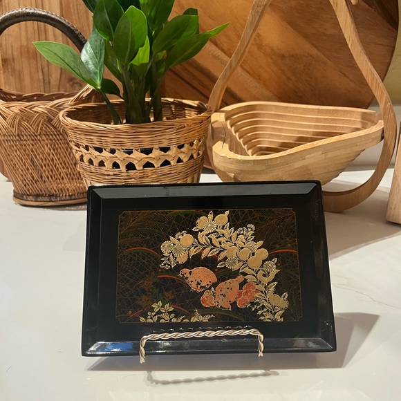 Accents | Small Trinket Lacquered Tray | Poshmark